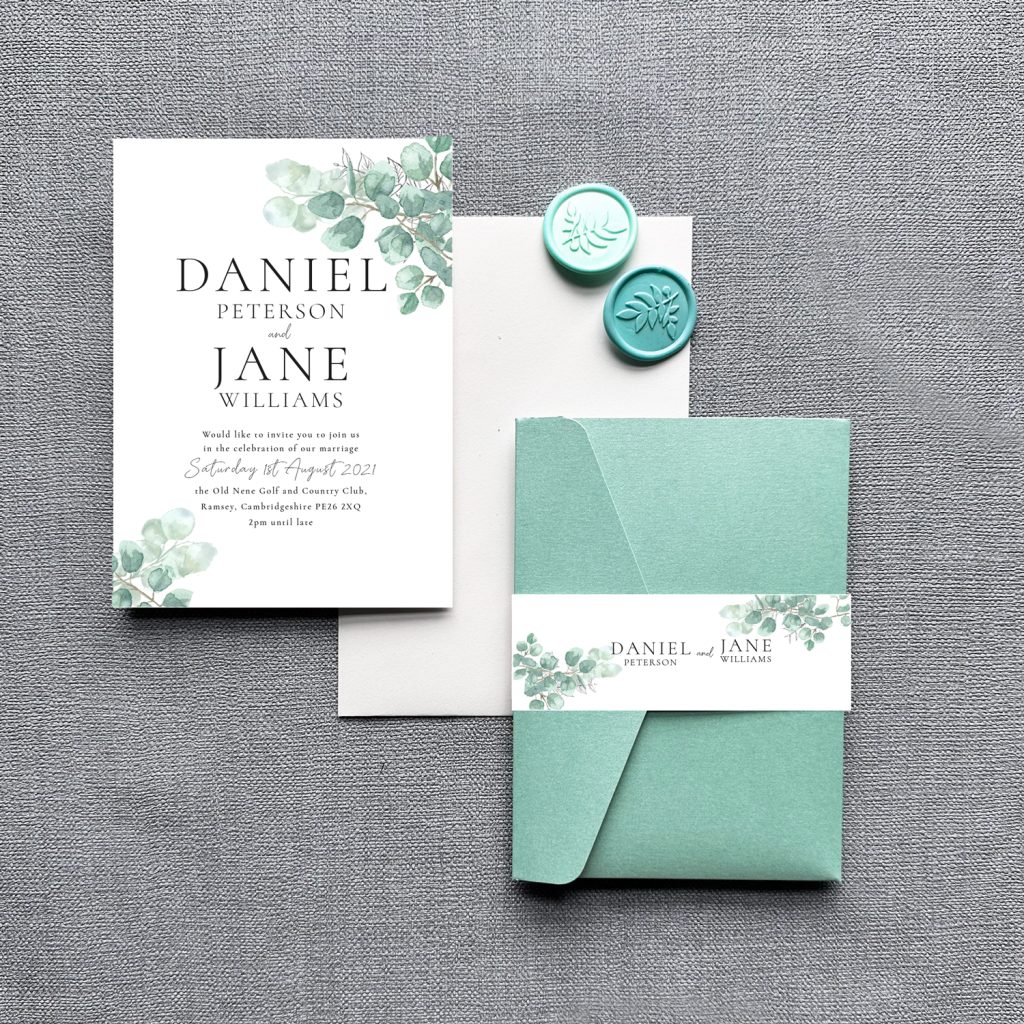 Grace Pocketfold Wedding Invitations | Wedding Stationery | Tops Designs